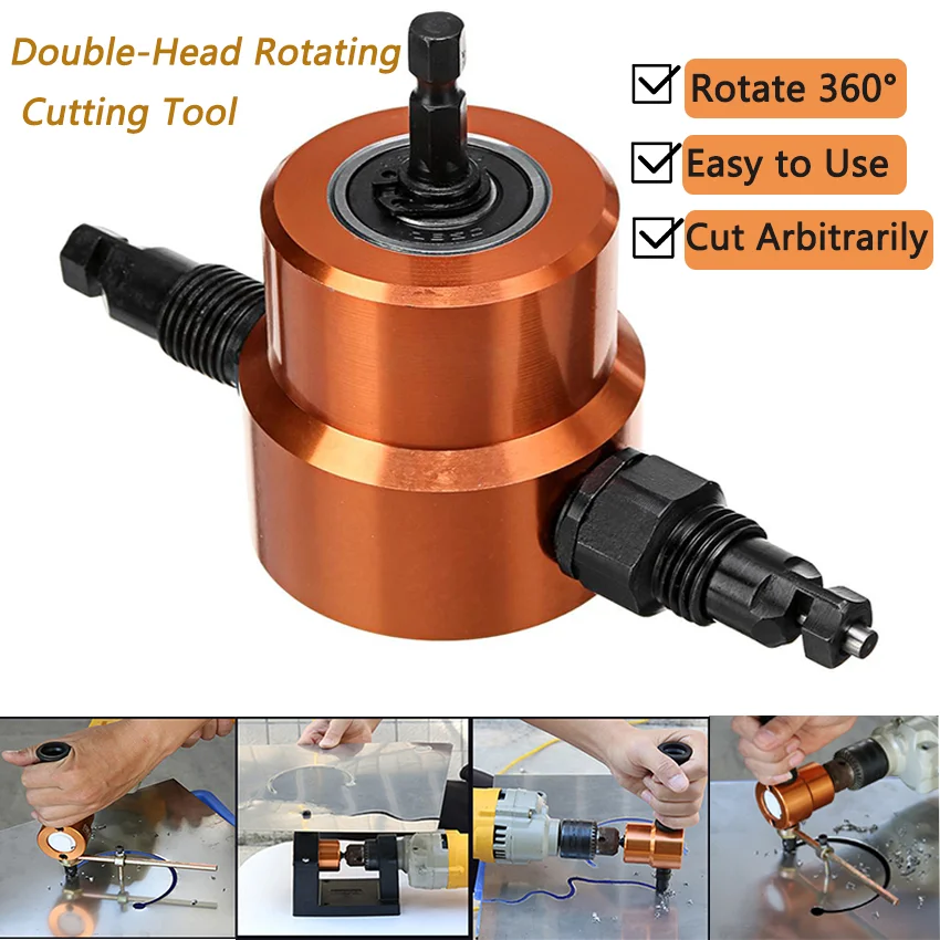 Double Headed Sheet Metal Cutting Machine Saw Tool Electric Cutter Save ...
