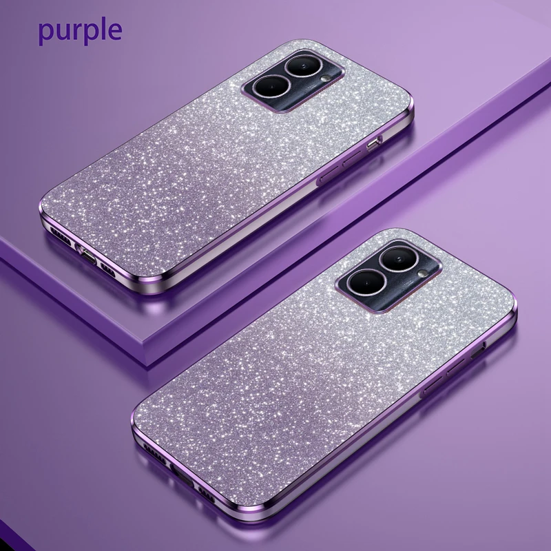 For Realme C33 Case Oppo Realme C33 Phone Case RMX3624 Luxury Gradient ...