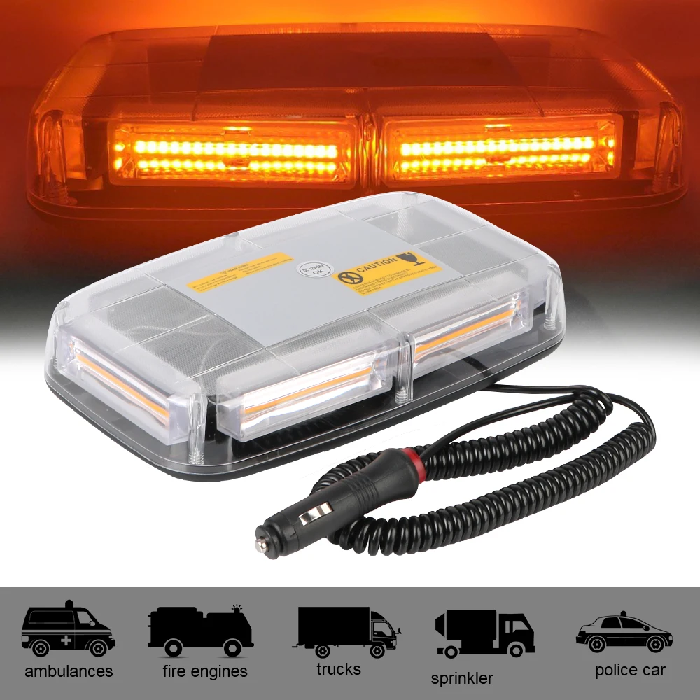 24V-12V-Strobe-Lights-Flashing-Car-DRL-Ceiling-Warning-Police-Signal ...
