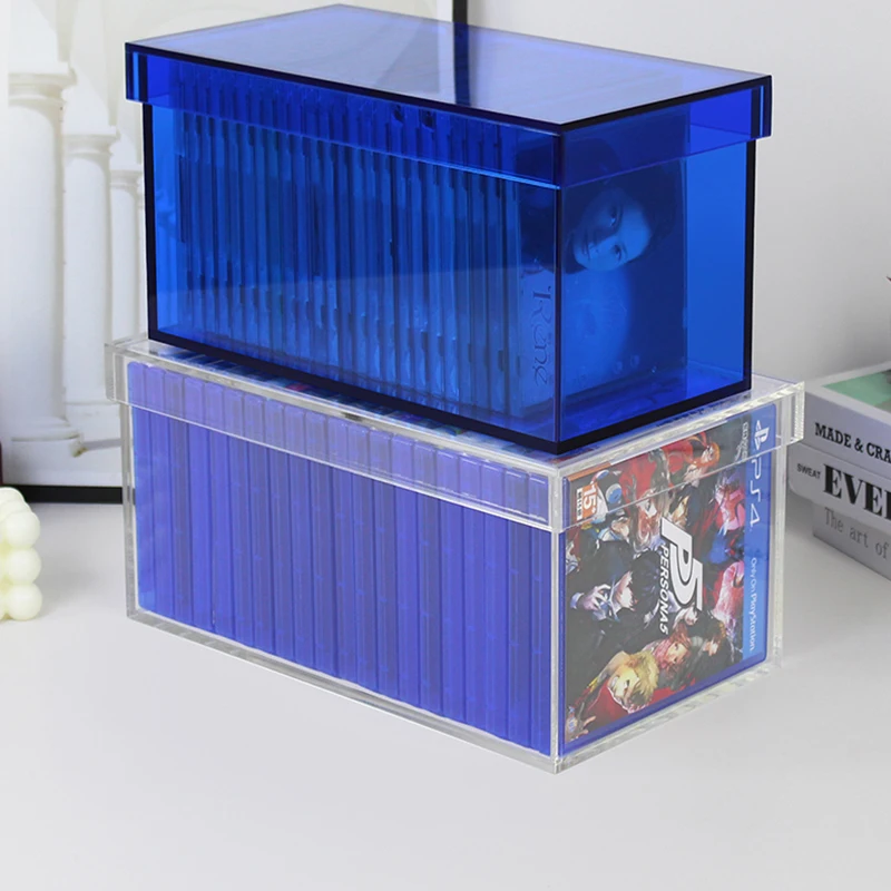 Acrylic-Storage-Box-for-CD-DVD-Movie-Disc-Game-Cassette-Disc-Album ...