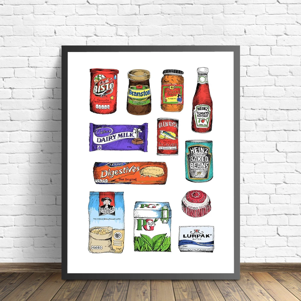 Minimalism-Hot-Sauce-Posters-Hot-Sauce-Canvas-Painting-Posters-and ...
