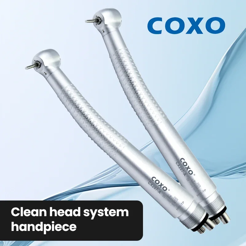 COXO-CX207-A-Dental-Air-Turbine-High-Speed-Handpiece-3-Way-Spray-For ...