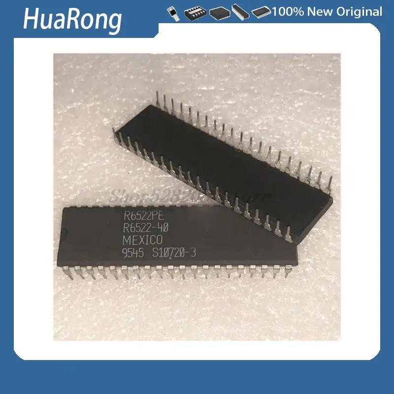 New 10PCS/LOT R6522PE R6522AP R6522P R6522 6522 PE DIP-40 - AliExpress 502