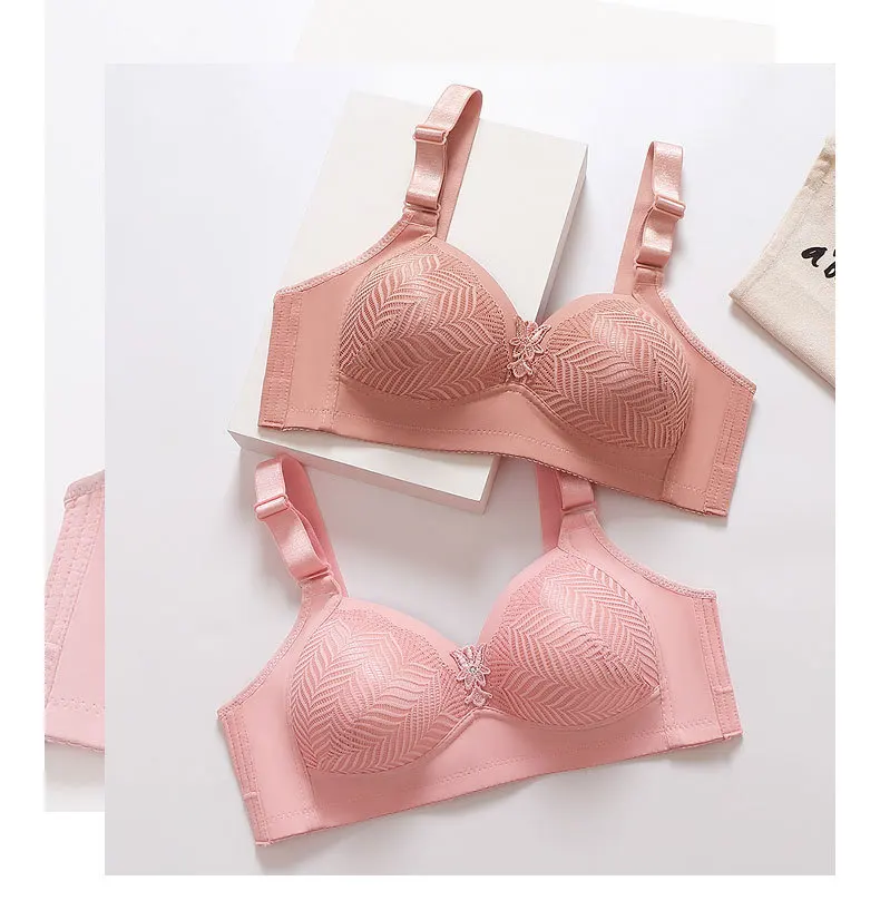 2024 New Women Bra Sexy Large Size Lingerie Push Up Brassiere Wireless ...