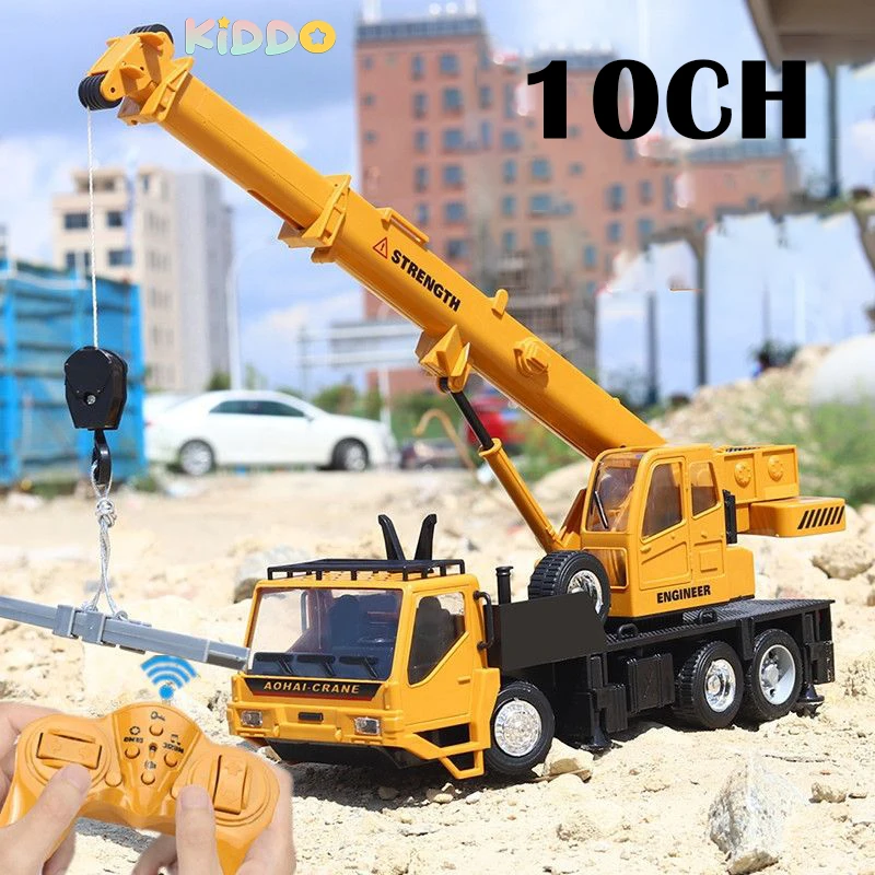 1-24-RC-Truck-Bulldozer-Wheel-Shovel-Loader-Tractor-Model-Engineering ...