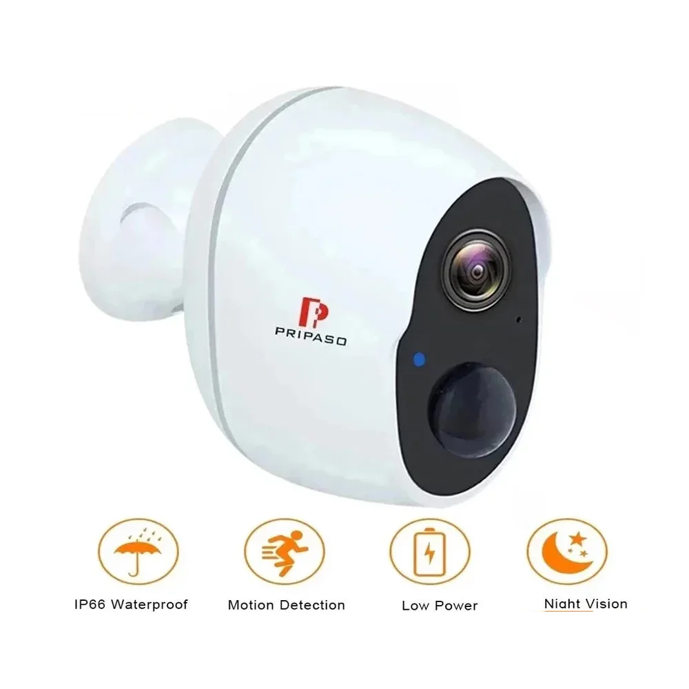 Pripaso-1080P-Wireless-Battery-Powered-IP-CCTV-Camera-Outdoor ...
