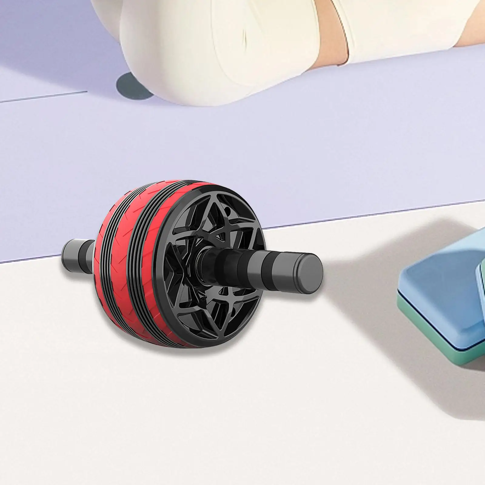 Roller-Wheel-Body-Building-Abdominal-Roller-Wheel-Trainer-Ab-Exercise ...