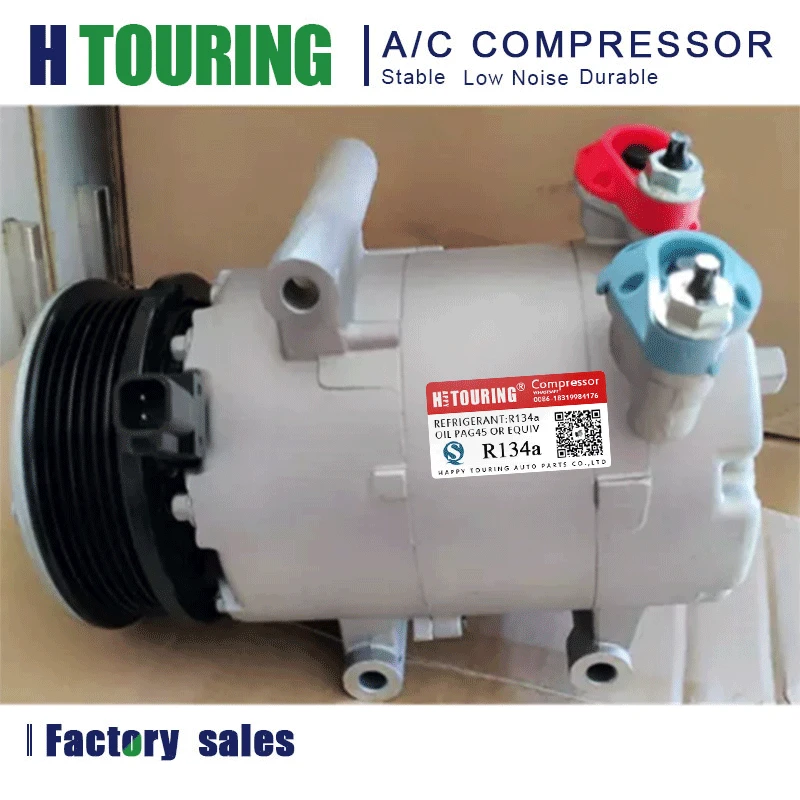 VS16 AC A/C Air Conditioning Compressor for Land Rover Freelander 2 LR2 ...