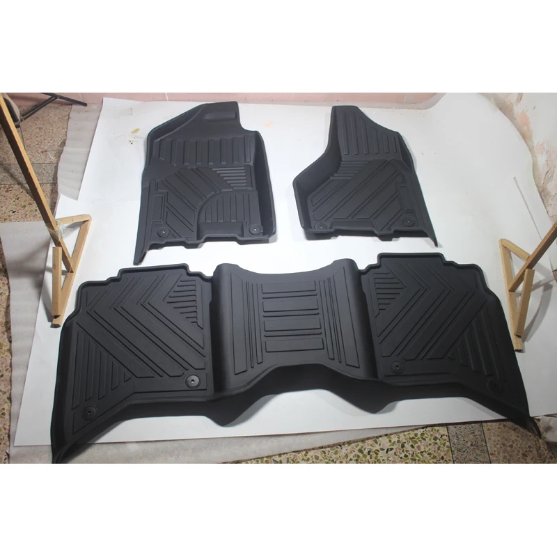3D TPE Left Hand Driver Floor Mat For Dodge Ram 1500 2014-2019 Car ...