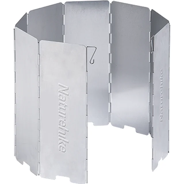 Naturehike Ultralight 8/10 Plates Foldable Wind Shield Camping Stoves ...