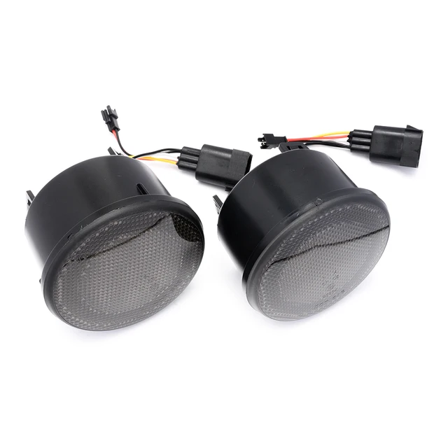 Switchback LED position light Front Side Marker Lights For Jeep JK Wrangler 2007 2008 2009 2010 ...