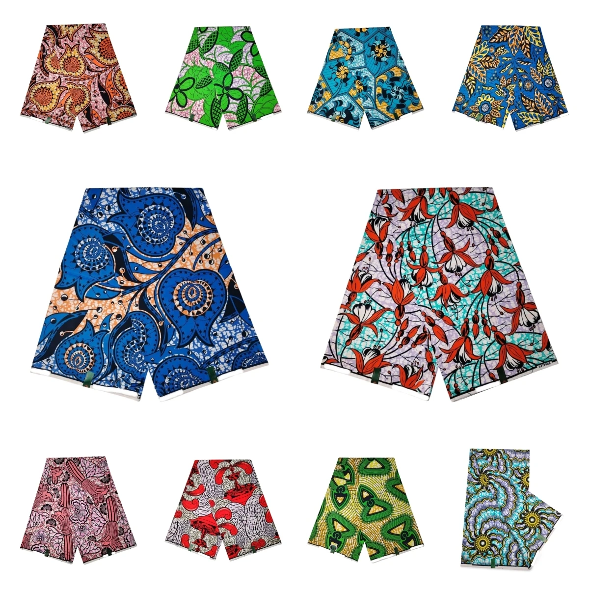 2024-African-Fabric-Ankara-Print-Wax-High-Quality-Veritable-Wax-African ...