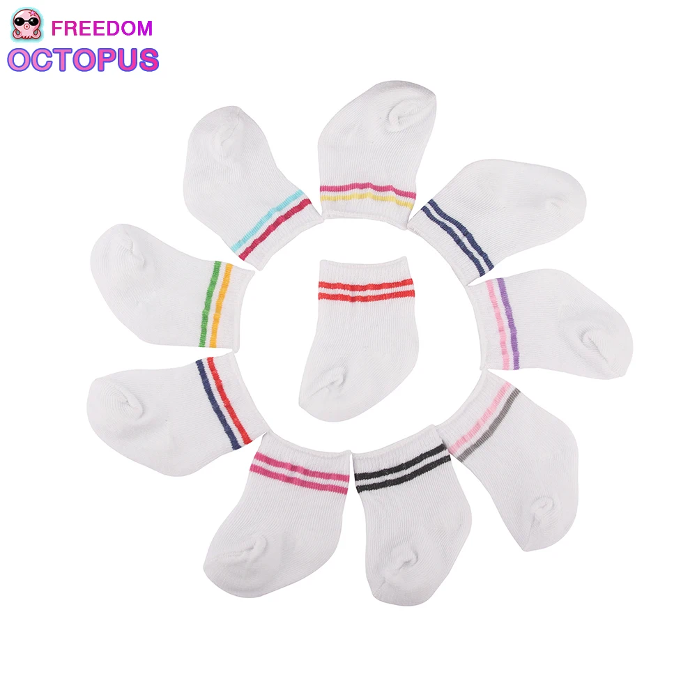 Fashion-Doll-Accessories-Knitted-Cotton-Socks-For-American-18-Inch-Girl ...