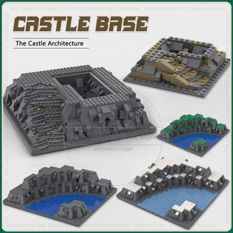 Moc Building Blocks 3D Base Technology Bricks Raised Baseplate For ...