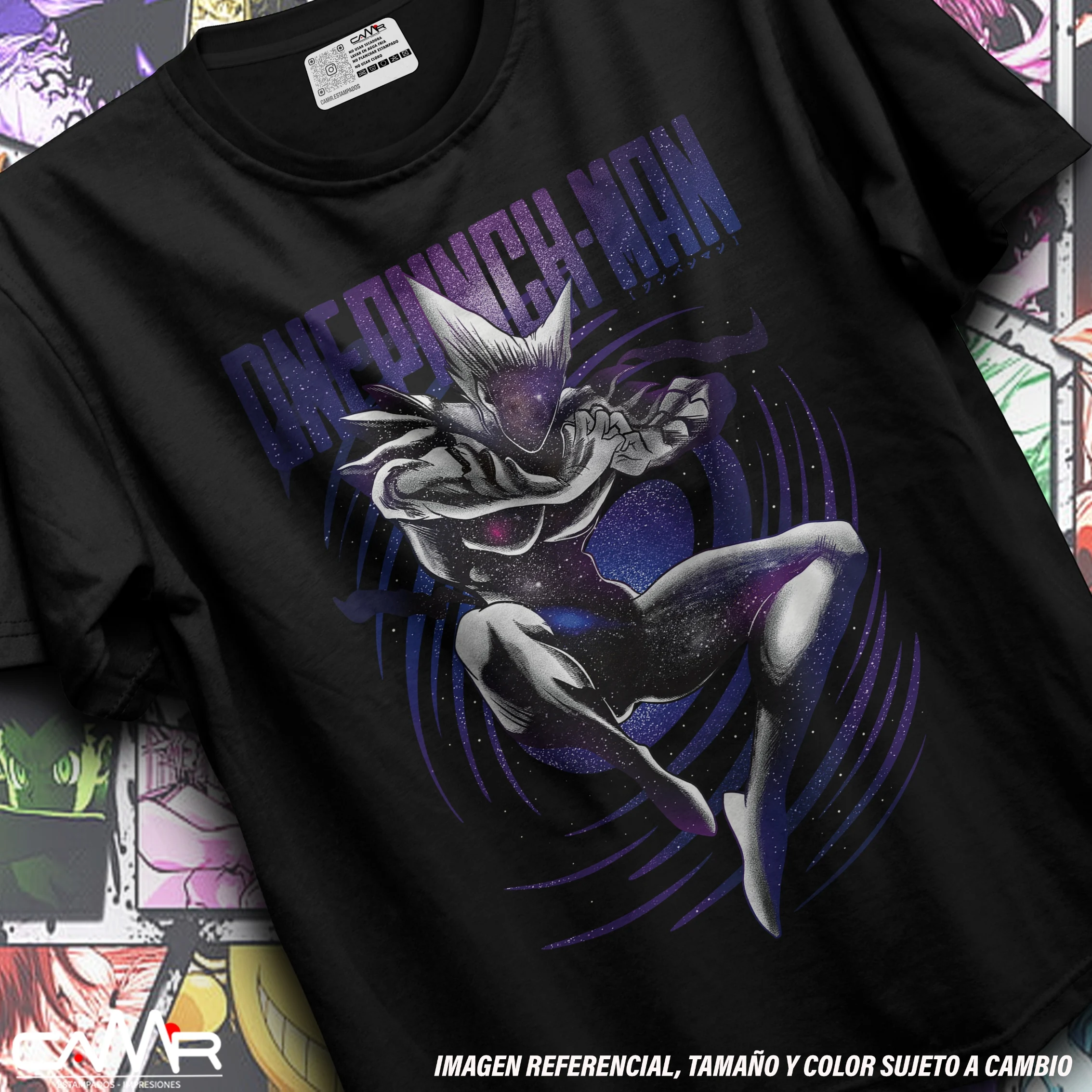 Garou T-shirt one punch Man Villain Horror Anime Manga Gift Shirt All ...