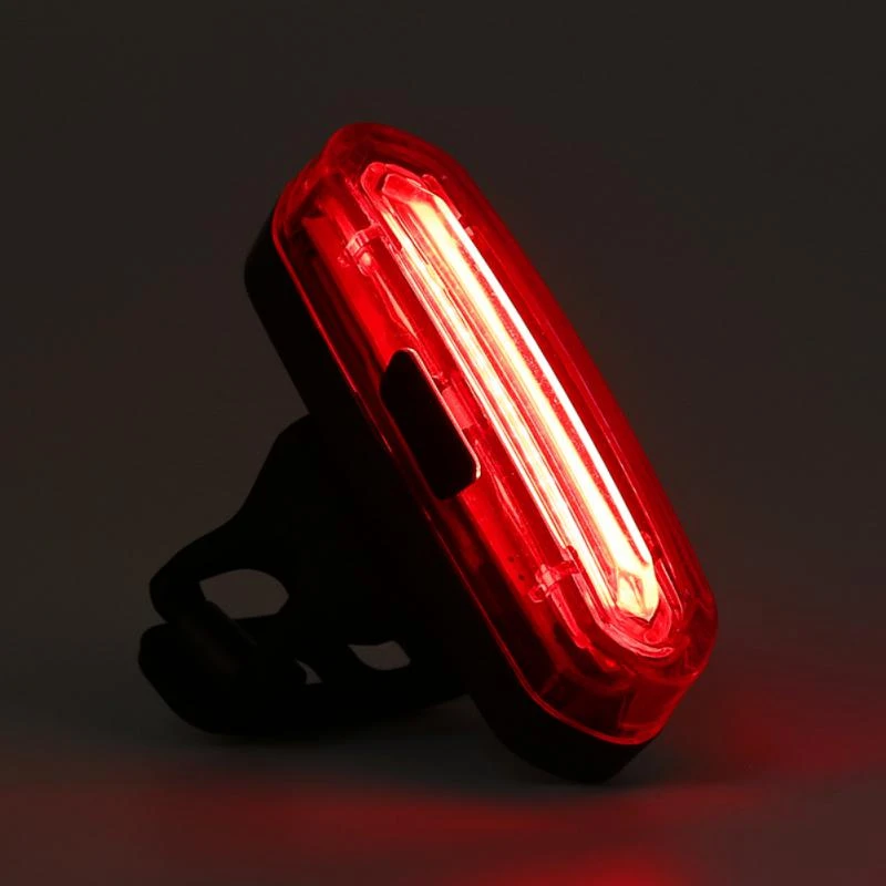 Luz Bicicleta USB Rechargeable Bicycle Light Cycling Rear Light LED ...