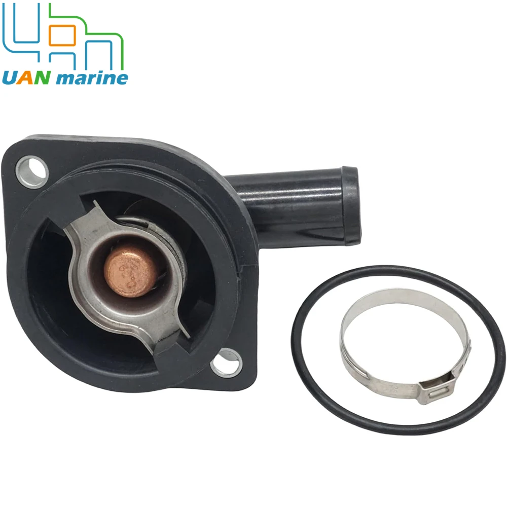 892864T04-Thermostat-Housing-For-135-300-HP-Mercury-Mercruiser-Verado ...