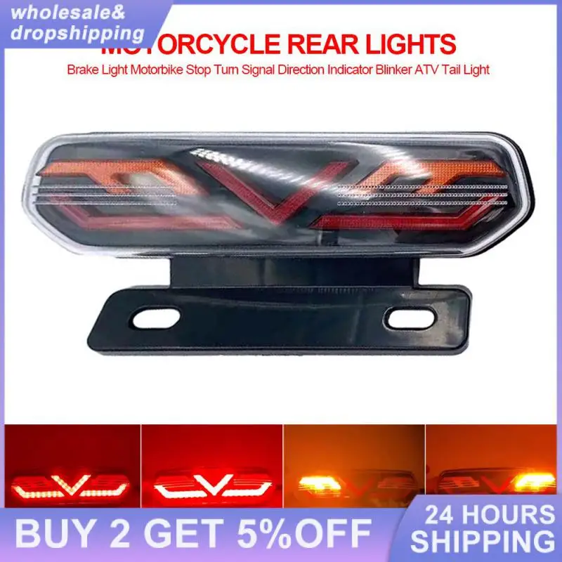 Signal-Direction-Indicator-Stop-Turn-12v-Integrated-Tail-Light-Moto ...