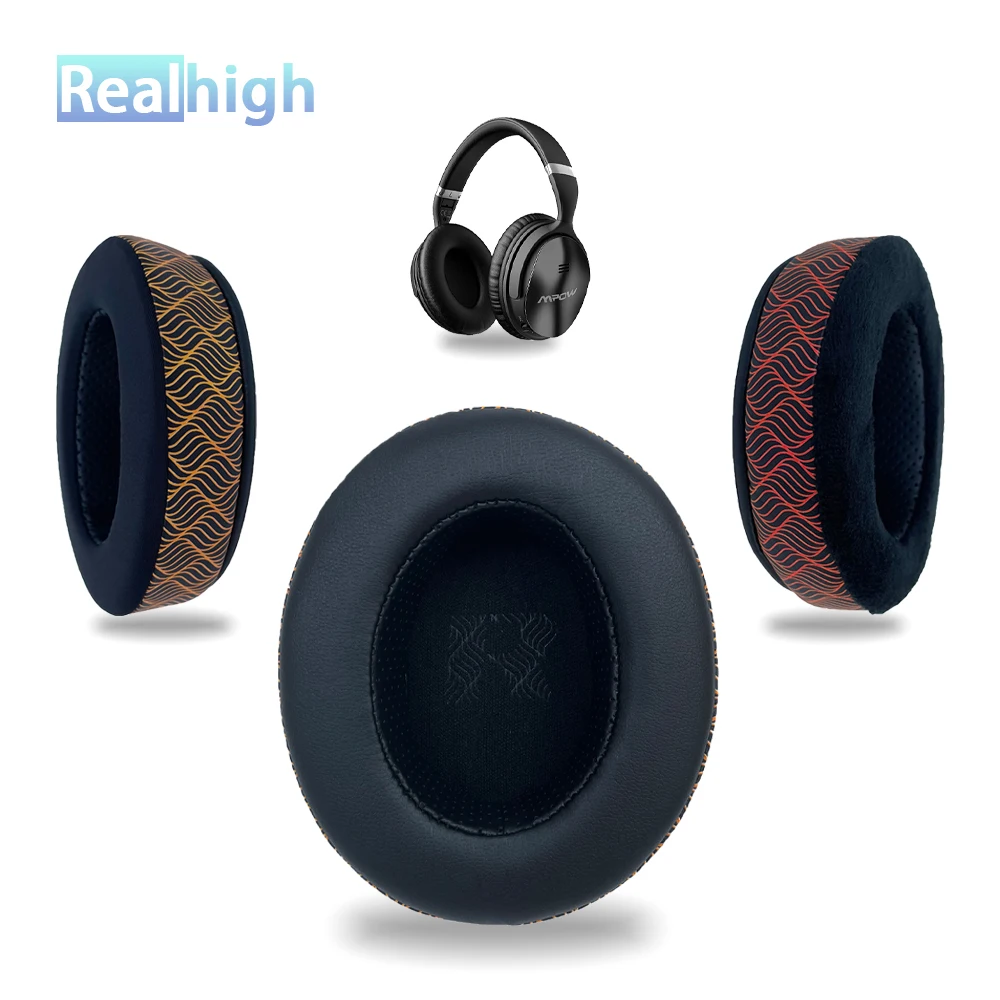 Realhigh-Replacement-Ear-Pad-For-Mpow-H5-Headphones-Thicken-Memory-Foam ...
