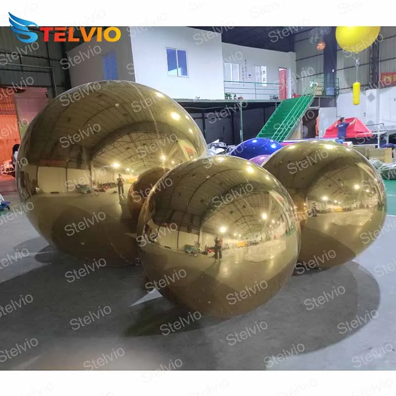 Promotion-Gold-Inflatable-Mirror-Ball-Inflatable-Advertising-Ball-For ...