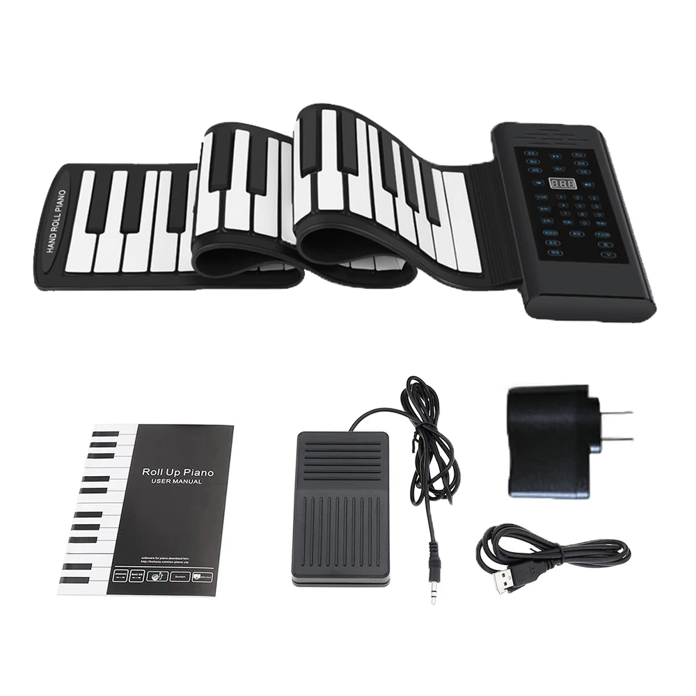 c-Piano-MIDI-USB-Charge-Portable-Flexible-ABS-Soft-Silicone-Keyboard ...