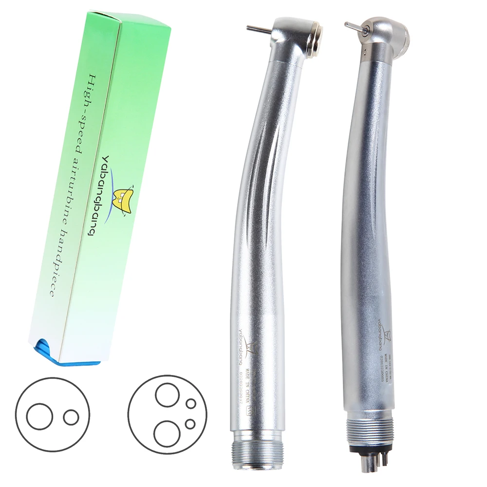 NSK style pieza de mano Dental Pana Max de alta velocidad, botón pulsador de 4/2 orificios ...