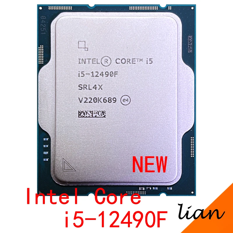 Intel Core i5 12490F yeni i5 12490F yeni 3GHz 6 çekirdekli 12 iş ...