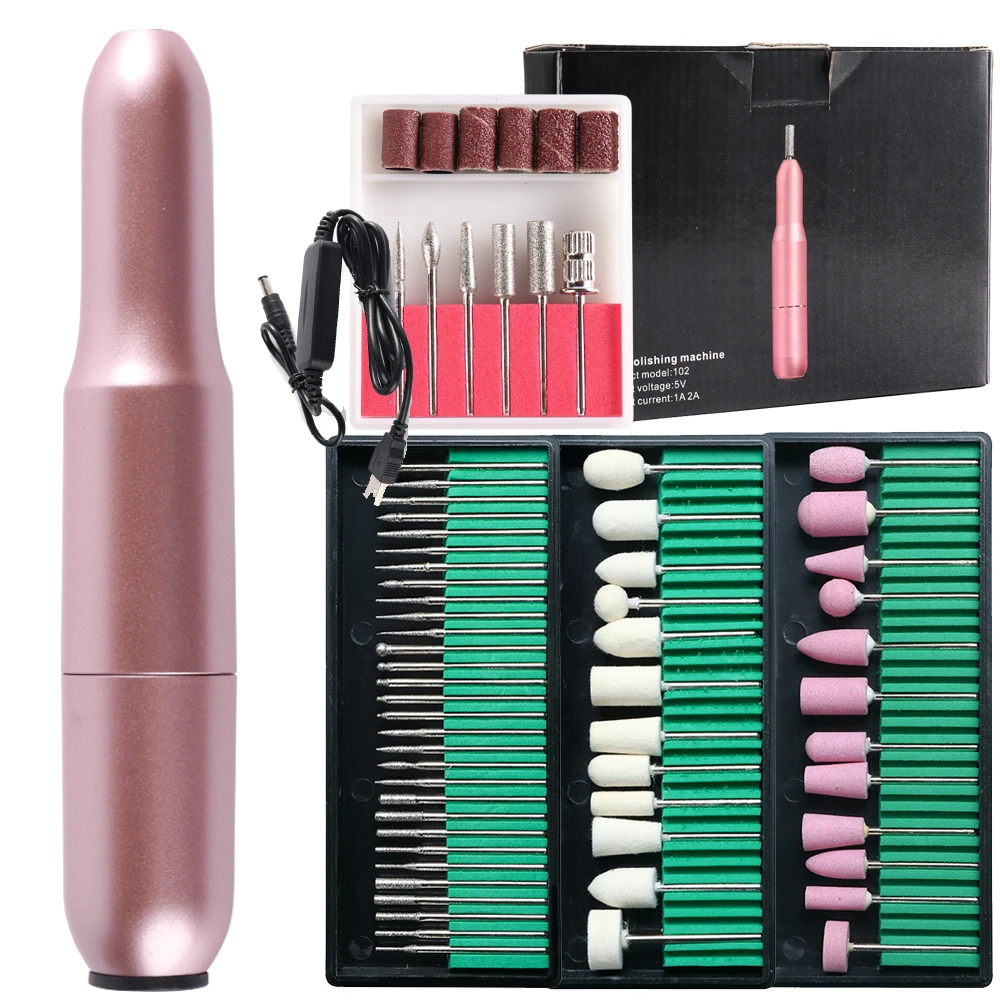 Electric Nail Sander USB Interface Drill Machine Professional Nail ...