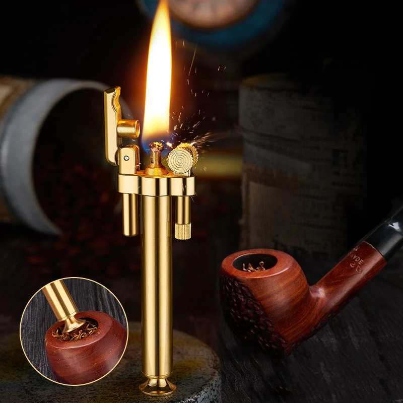 Unusual-Pure-Copper-Kerosene-Lighter-Metal-Permanent-Cotton-Core ...