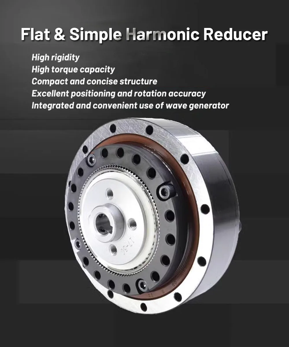 Harmonic Drive With Flange Plate Nema 17 23 34 Stepper 100W-3KW Servo ...