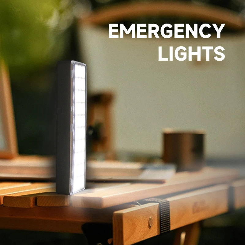 2 Modes Dimmable 30LED Rechargeable Emergency Light Handheld Outdoor ...