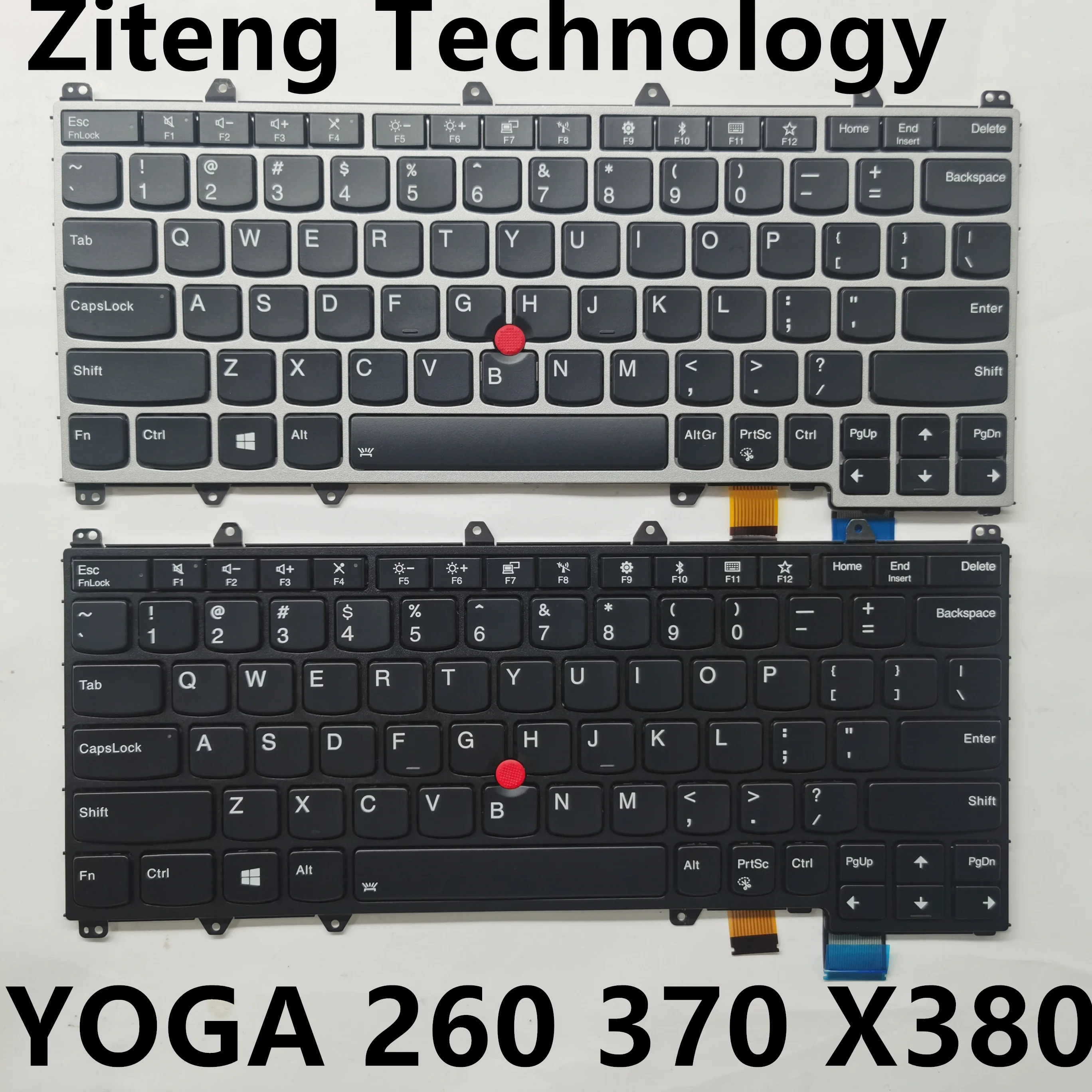 New-US-English-Backlit-Keyboard-For-Lenovo-Thinkpad-Yoga-260-Yoga-370 ...