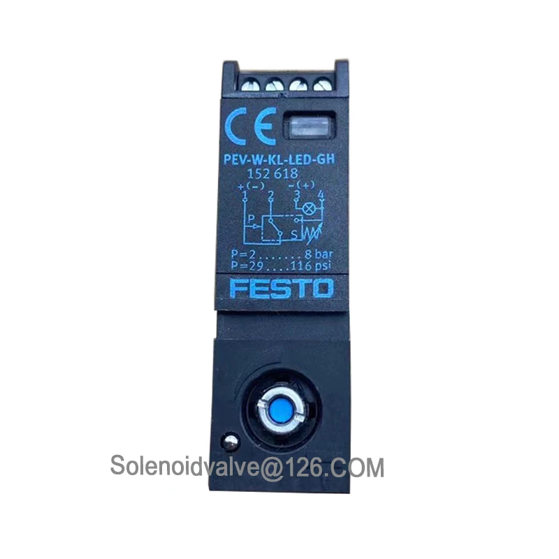 FESTO Pneumatic/electric Pressure Converter Pressure Switch, 42% OFF