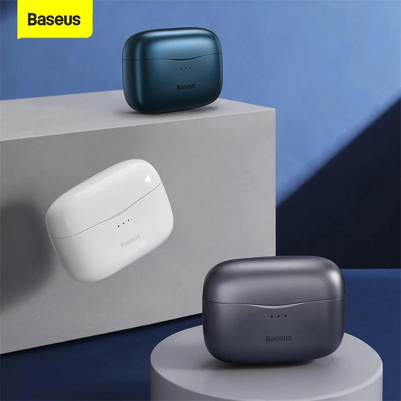 Baseus ANC 액티브 노이즈 캔슬링 이어폰, 블루투스 5.0, TWS 이어폰, 하이파이 오디오, 게이밍 헤드폰, 터치 ...