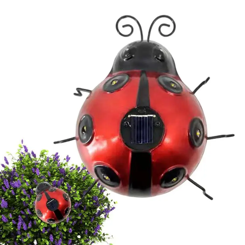 Outdoor-Ladybug-Lights-Outdoor-Lanterns-Solar-Powered-LED-Solar-Garden ...