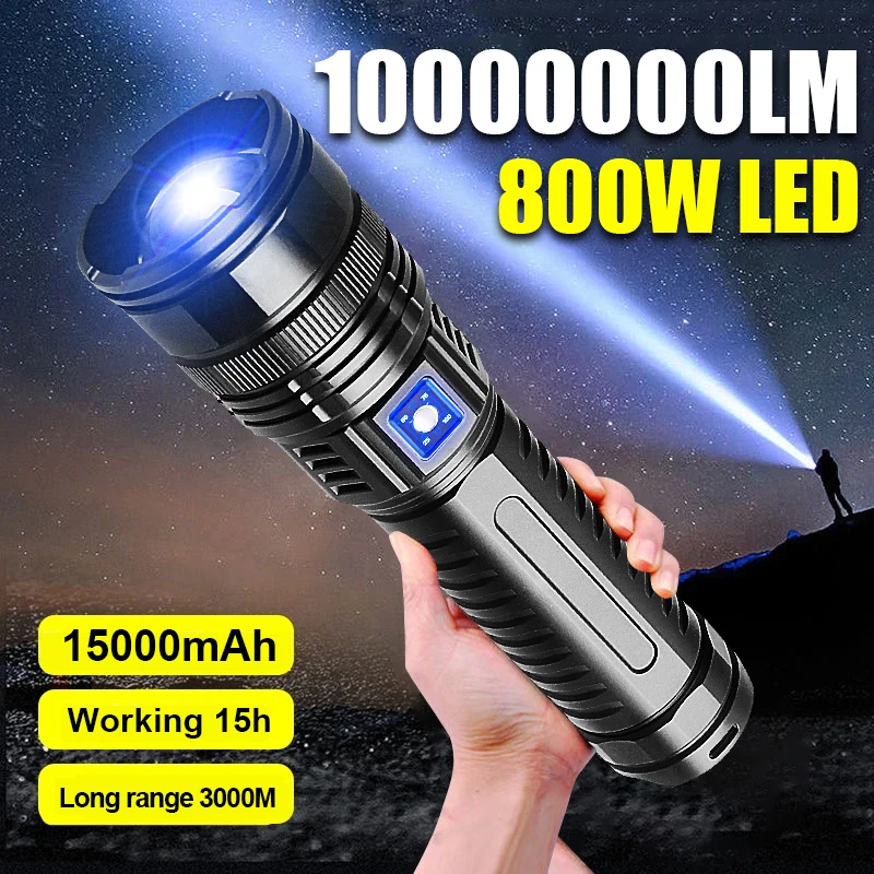 15000mah-Most-Powerful-Led-Flashlights-Tactical-Flash-Light-Built-in-3 ...