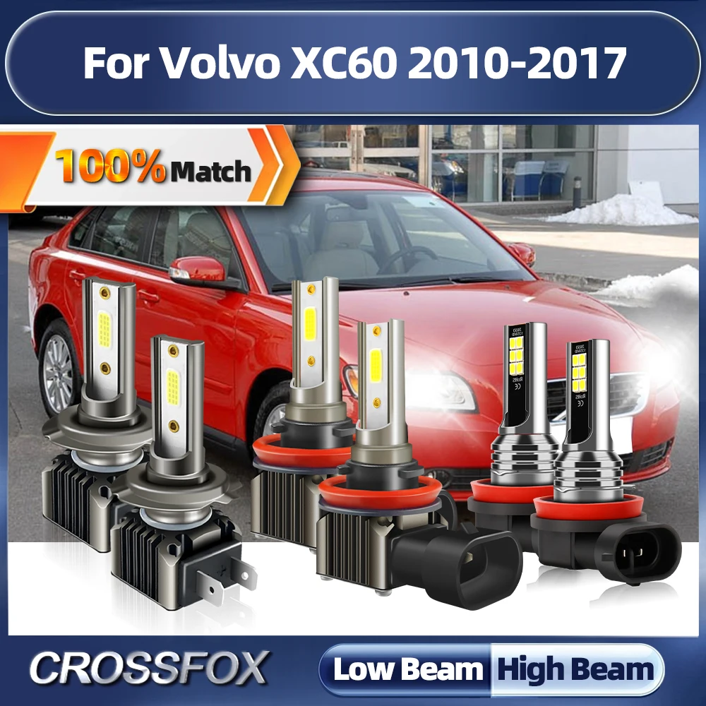 Canbus-LED-Headlight-360W-60000LM-CSP-Chips-Car-Lamp-6000K-White-Fog ...