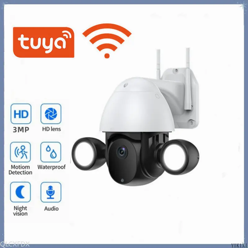 Tuya 4x Zoom Surveillance Cameras With Wifi Security Protection 3mp Ip ...