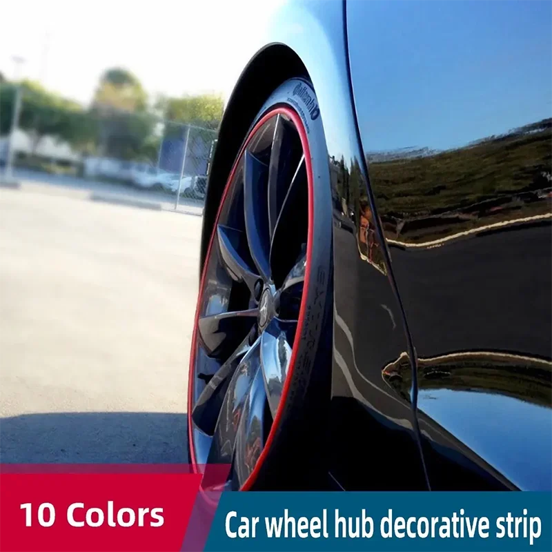 8M-Tire-Hub-Protection-Bumper-Strip-Car-Vehicle-Color-Wheel-Rims ...