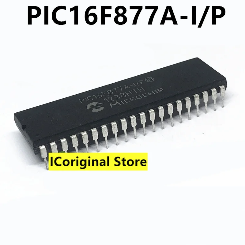 New-and-original-PIC16F877A-I-P-16F877-Into-the-DIP-40-8-bit-microcontroller-Electronic ...