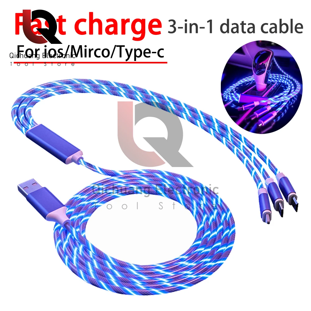 3-IN1-Metall-Streamer-Kabel-ist-passend-f-r-Apple-Android-Typ-C-Handy ...