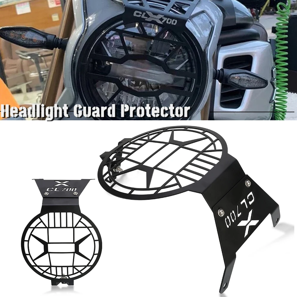 Motorcycle-Headlight-Head-Light-Guard-Protector-Cover-Protection-Grill ...