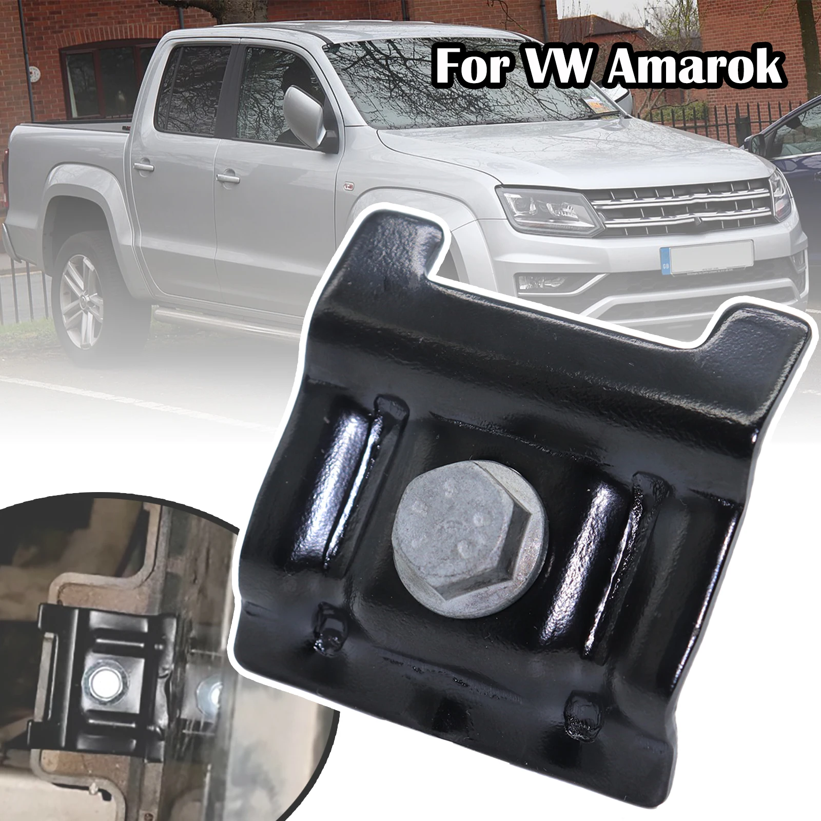 For-VW-Amarok-2H-Car-Frame-Battery-Hold-Down-Steel-Bolt-Bracket-Panel ...
