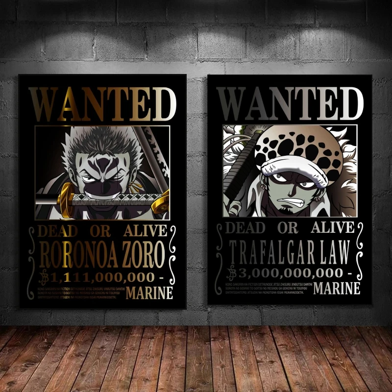 One Piece Zoro Wanted Poster
