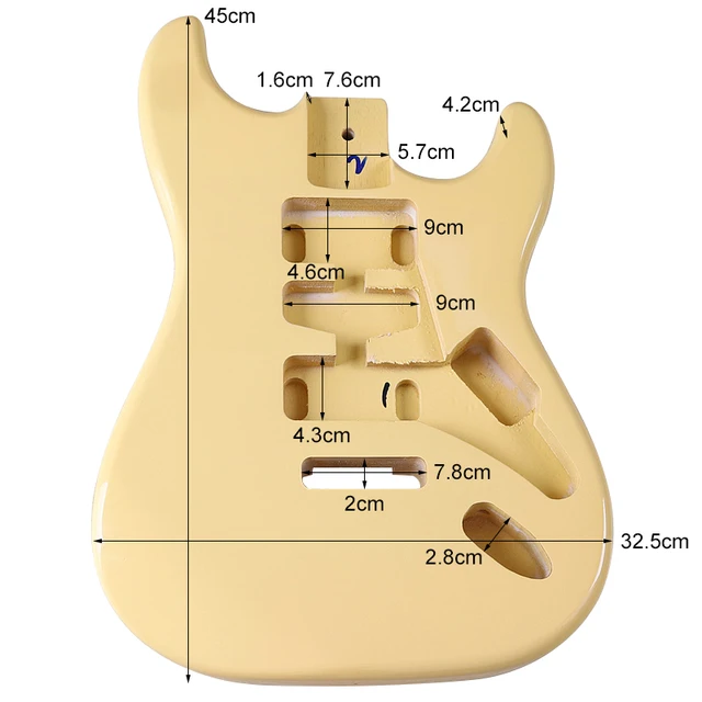 Fender Stratocaster Body Dimensions
