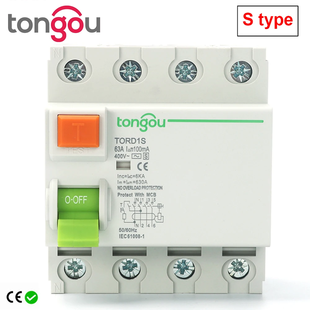 S-tipi-diferansiyel-anahtar-RCCB-zaman-gec-kme-RCD-ELCB-gecikme-tipi ...