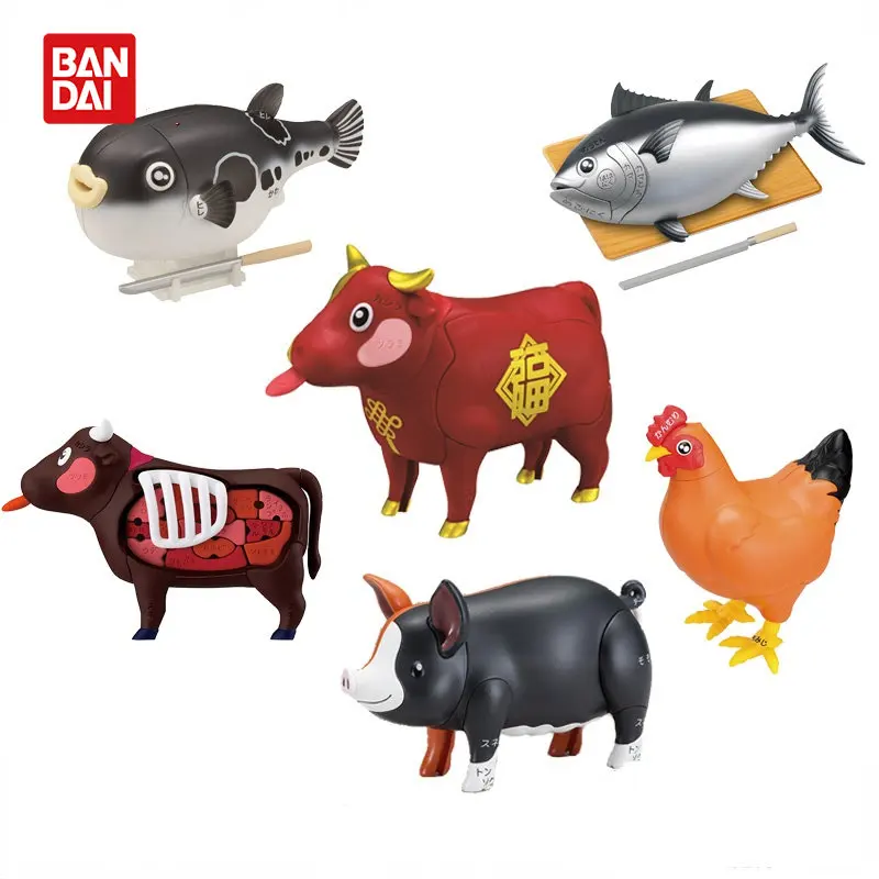 In-Stock100-Original-Megahouse-MH-3D-Animal-Puzzle-Pig-Cow-Tuna-Roast ...