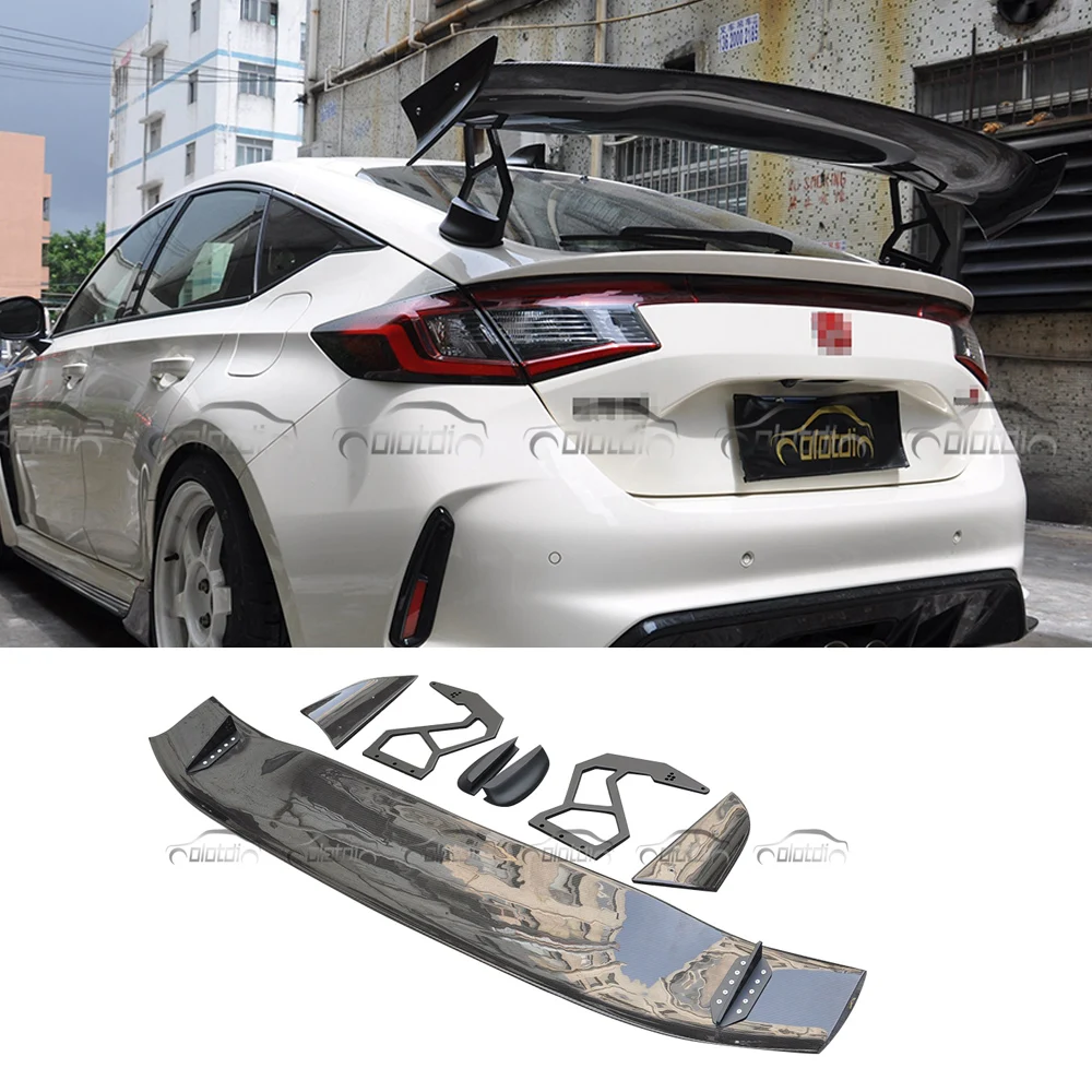 Carbon-Fiber-FL5-Spoon-Rear-Spoiler-Trunk-Boot-Wing-For-Honda-Civic-FL5 ...