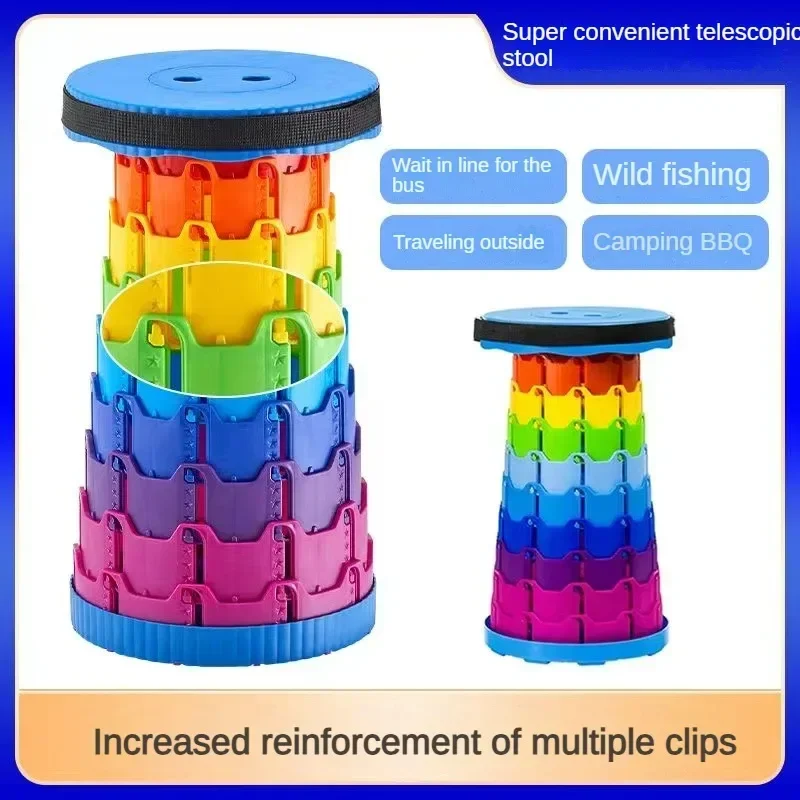 New-Upgraded-Folding-Stool-Heavy-Duty-Collapsible-Expandable-Stool-400 ...