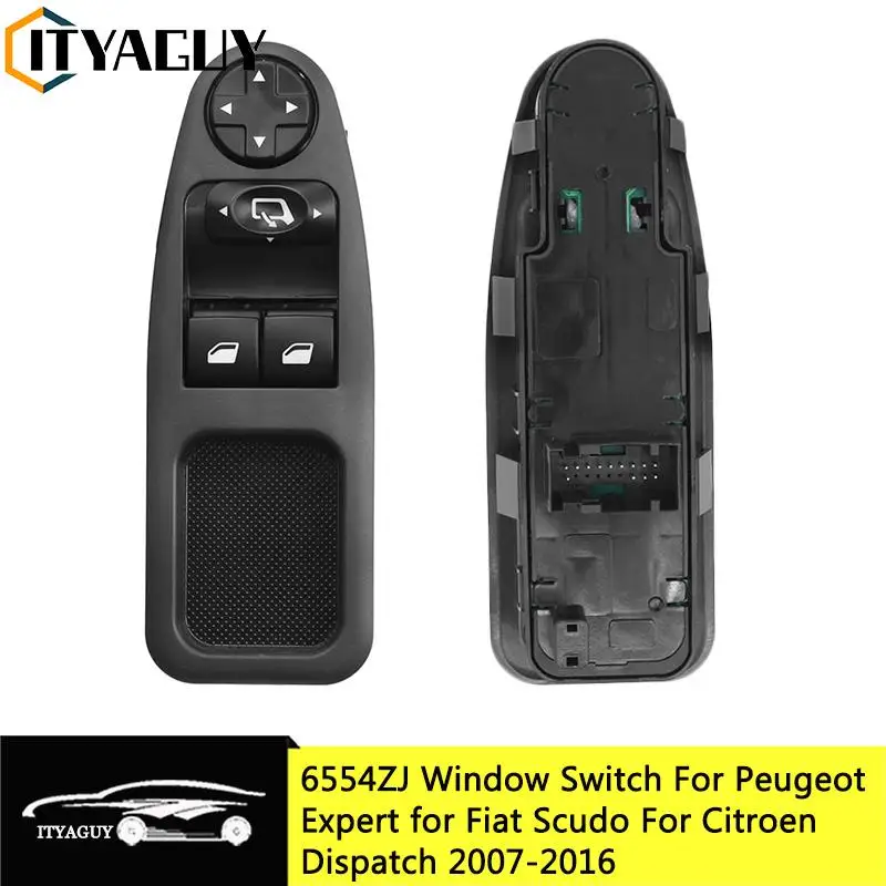 6554-ZJ-6554ZJ-13Pins-Car-Electric-Window-Switch-Button-For-Fiat-Scudo ...